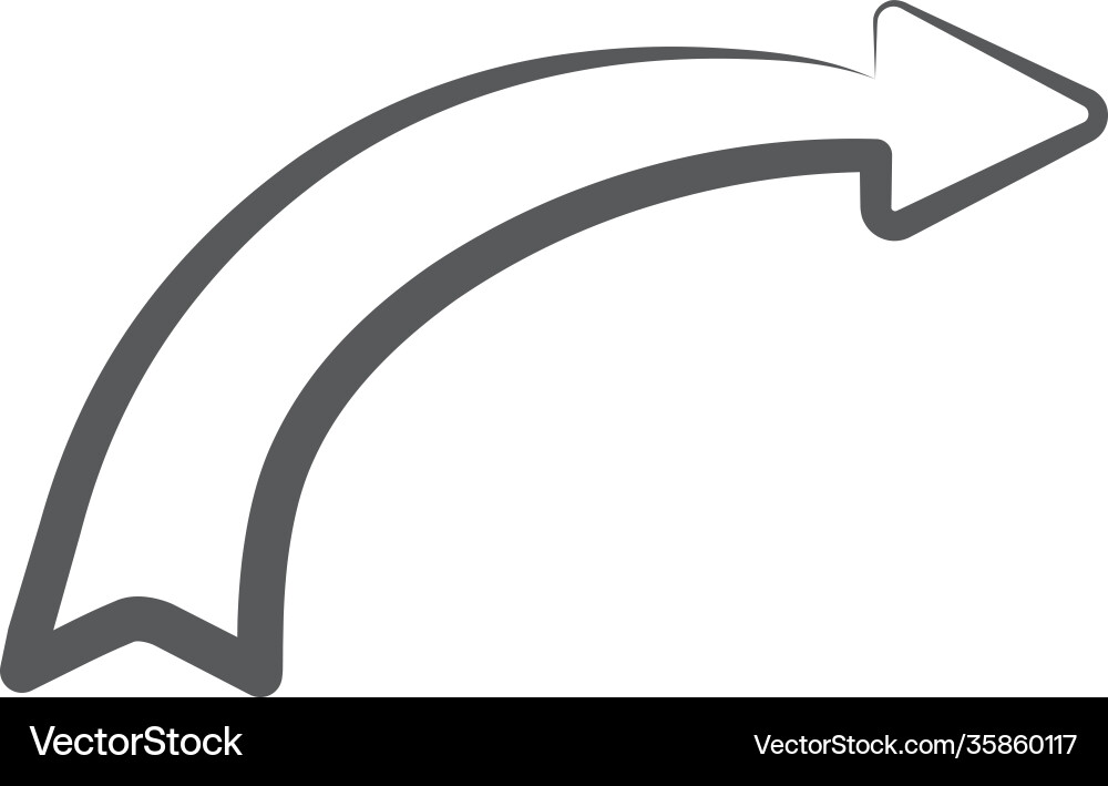 Next right arrow Royalty Free Vector Image - VectorStock