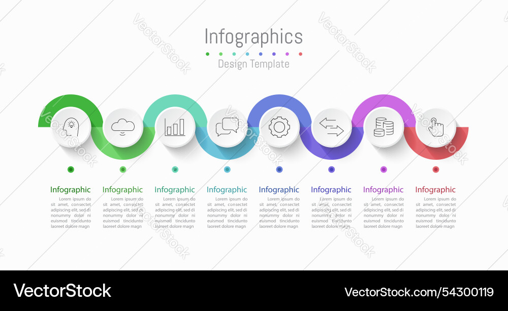 Data Presentation & Business Insights Vector Image
