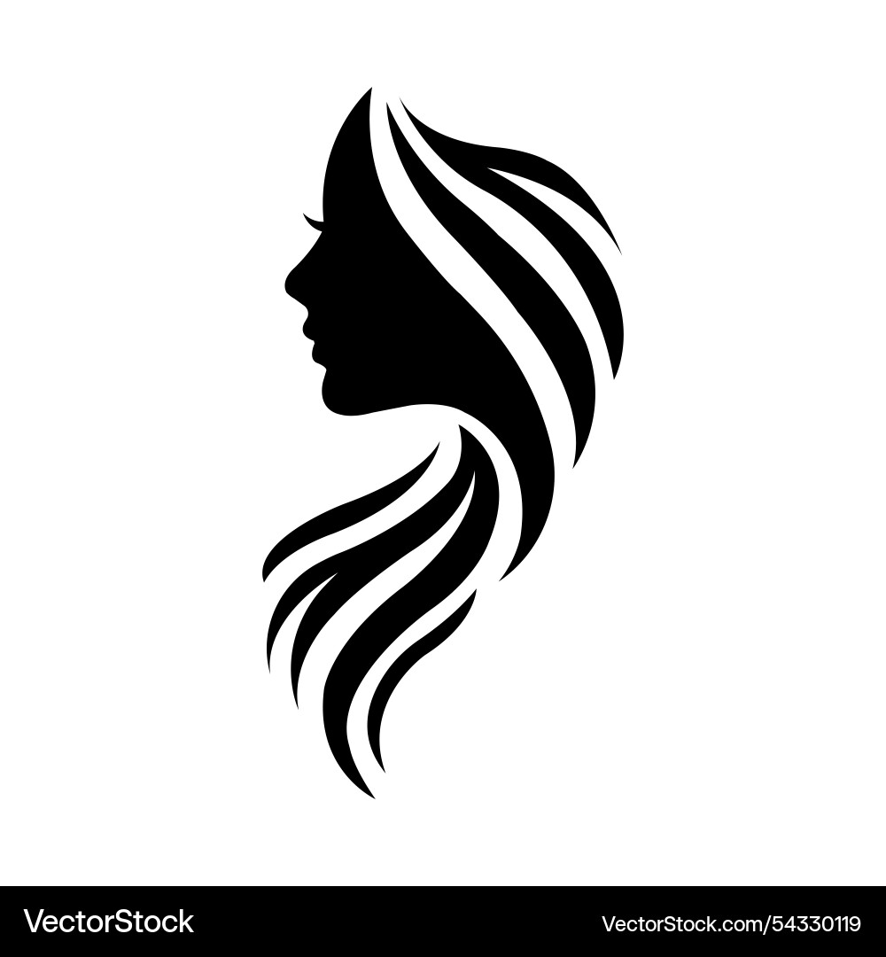 Woman logo Royalty Free Vector Image - VectorStock