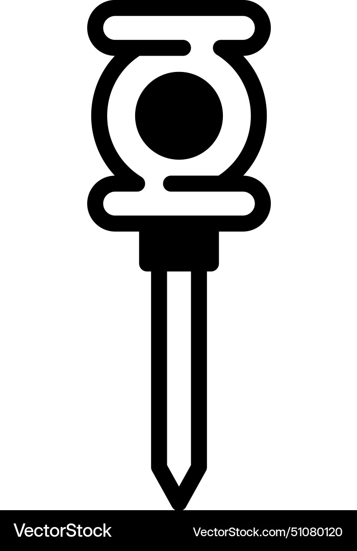 Pin Royalty Free Vector Image - VectorStock