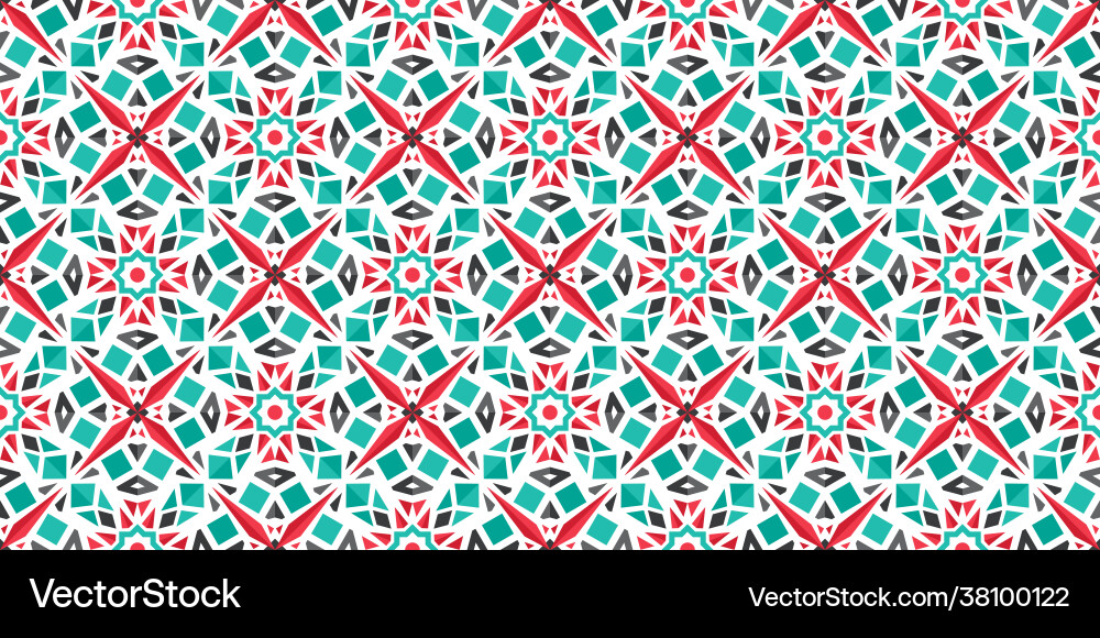 Border arabic pattern Royalty Free Vector Image