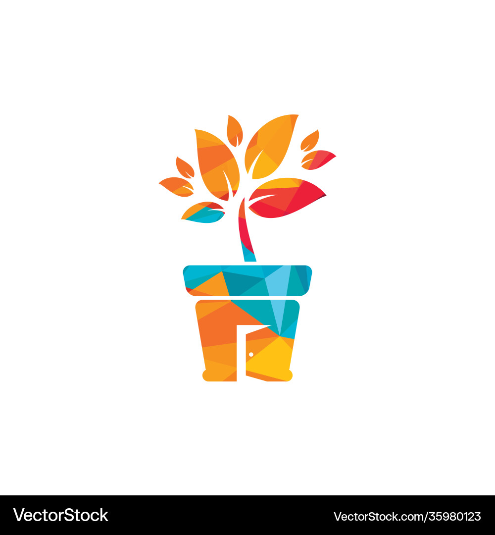 Flower Pot Logo