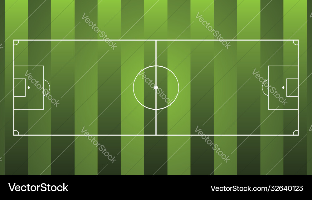 Soccer field background Royalty Free Vector Image