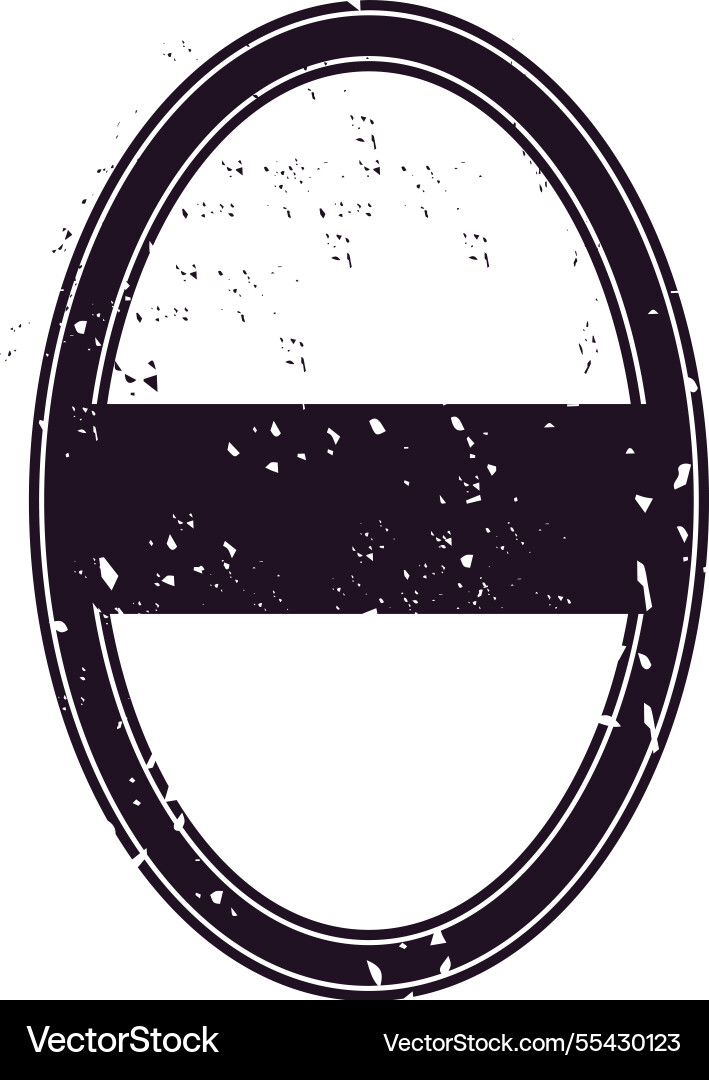 Vintage travel stamp featuring a distressed oval Vector Image