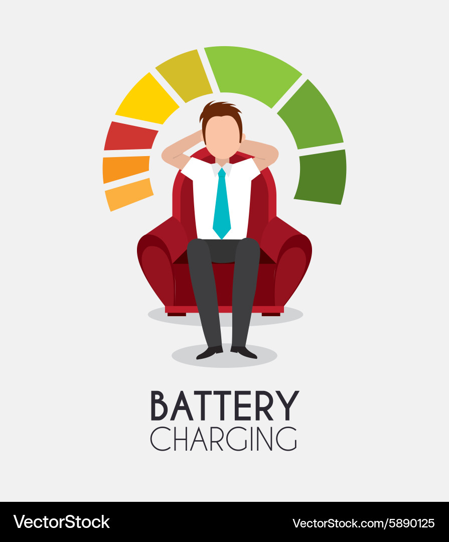 Battery design Royalty Free Vector Image - VectorStock