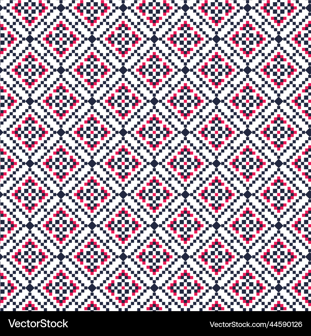 Flat design nordic pattern Royalty Free Vector Image