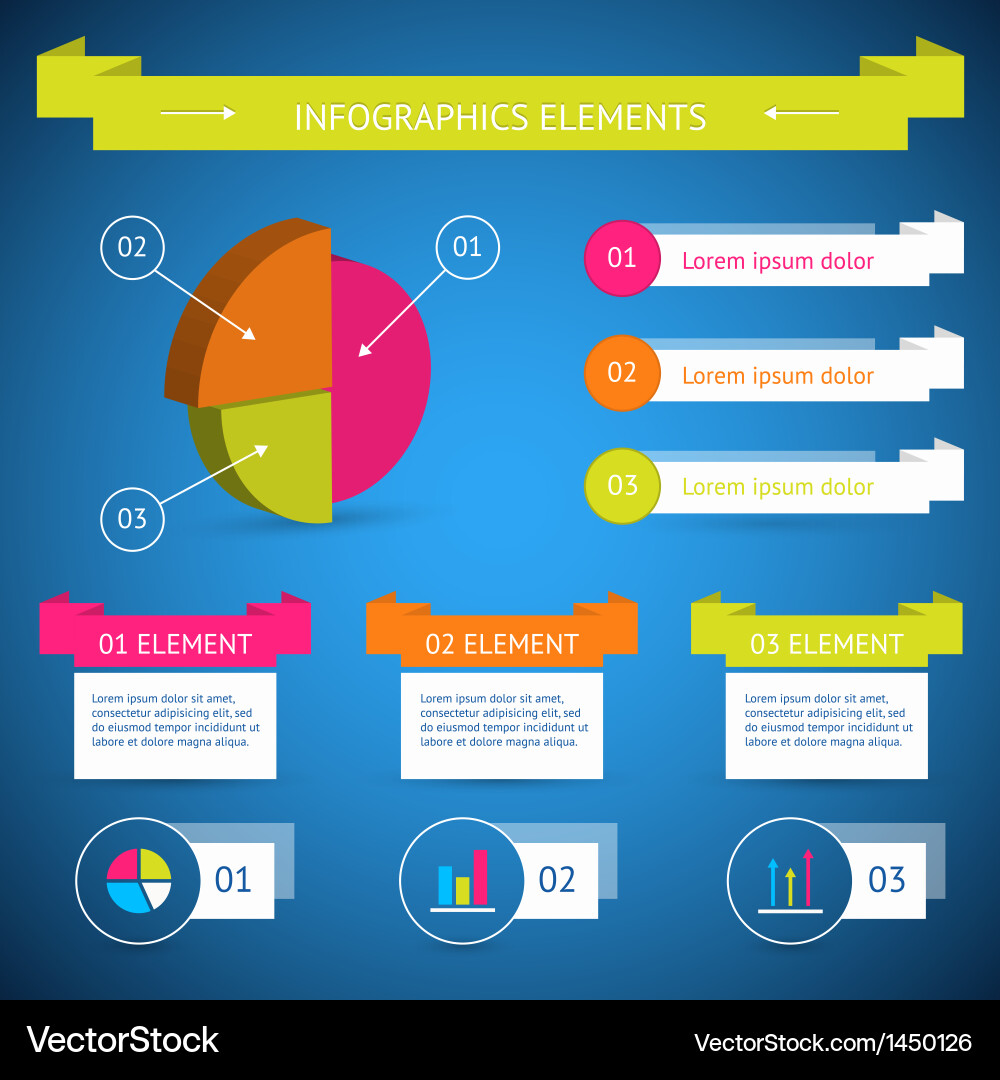 Infografiken Lizenzfreies Vektorbild - VectorStock