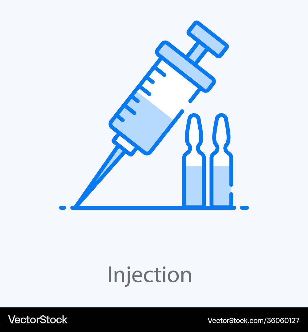Injection Royalty Free Vector Image - VectorStock