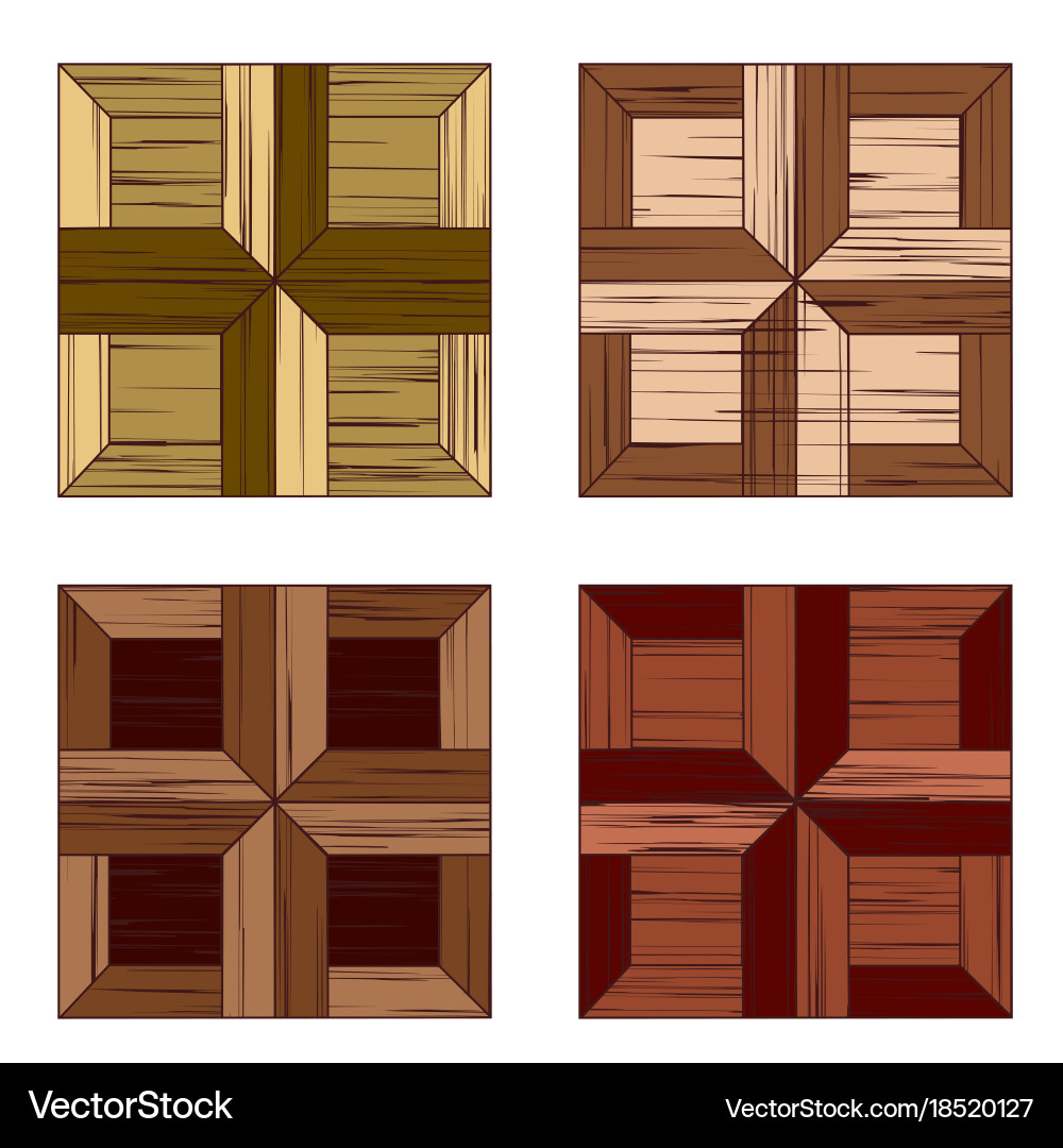 Modular parquet Royalty Free Vector Image - VectorStock