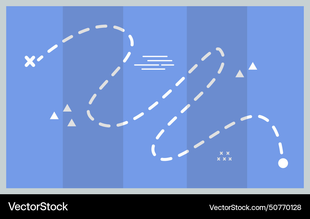 Journey map travel color icon trip destination Vector Image