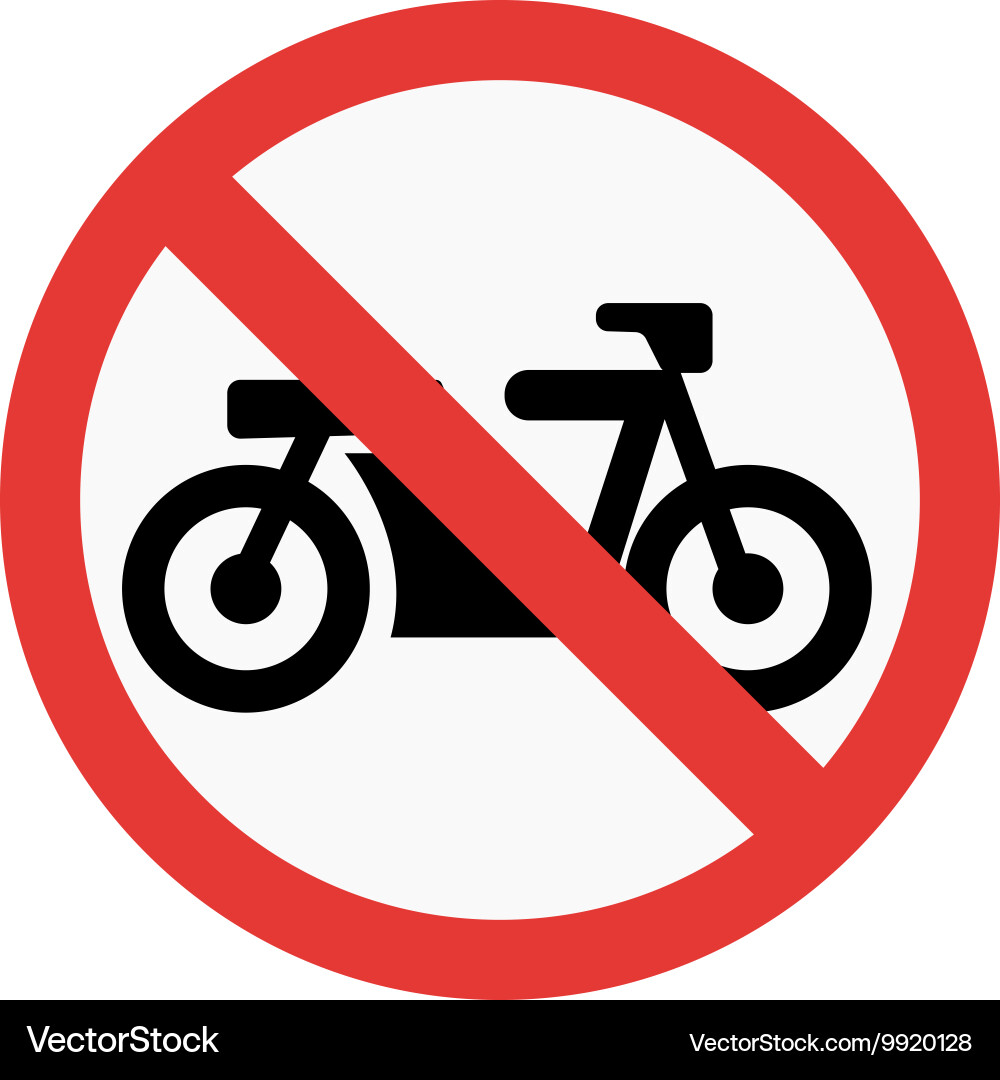 Prohibiting sign Royalty Free Vector Image - VectorStock