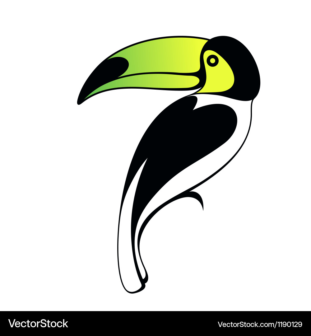 Toucan Royalty Free Vector Image - VectorStock