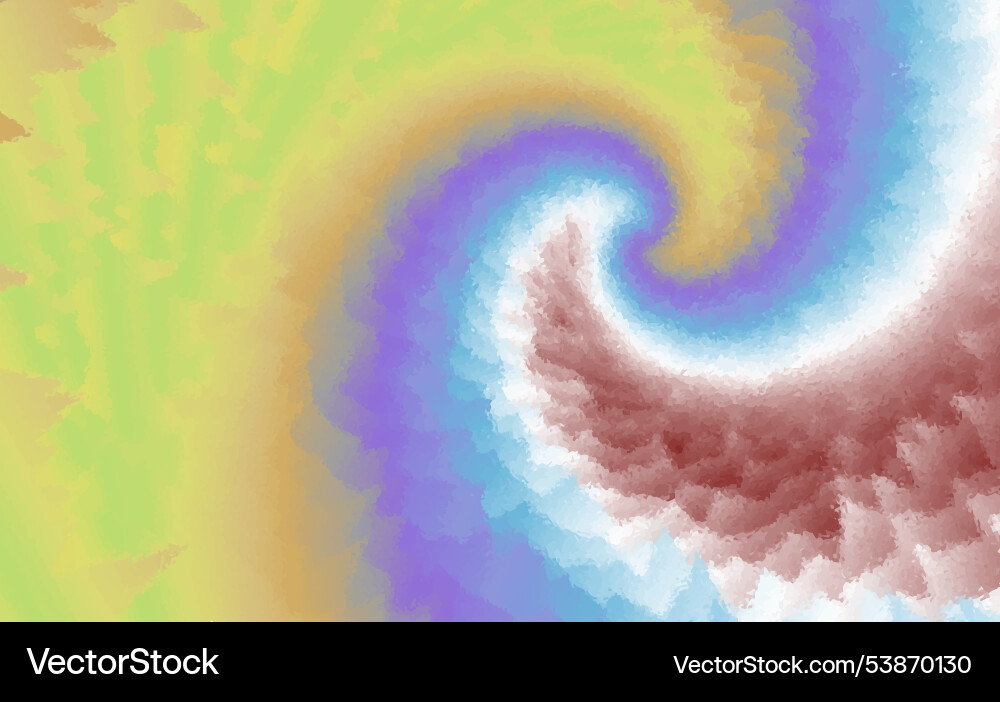 Abstract modern tie dye pattern Royalty Free Vector Image