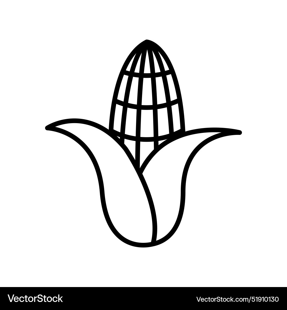 Corn icon perfect for agriculture and food Vector Image