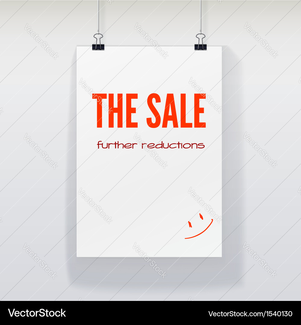 Page of paper Royalty Free Vector Image - VectorStock