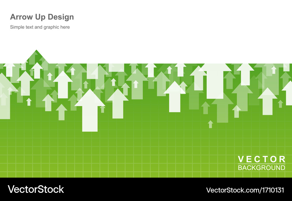Arrow up Royalty Free Vector Image - VectorStock