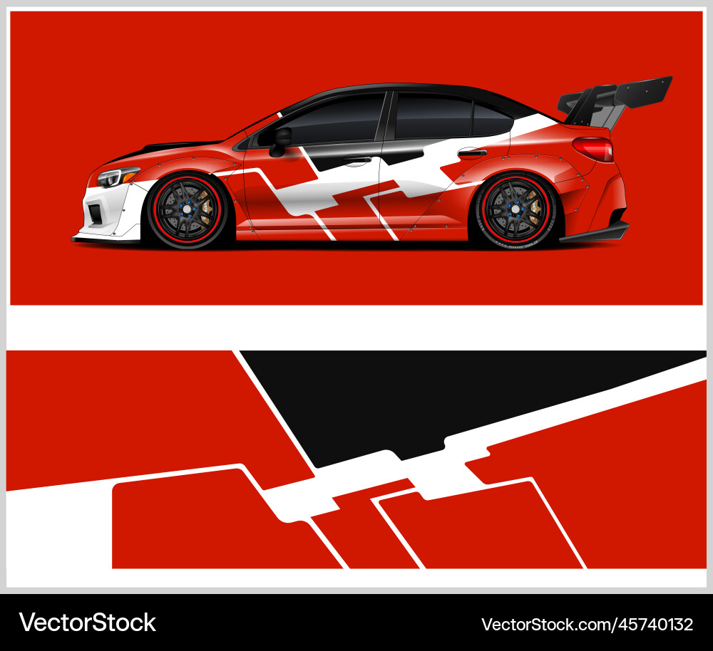 Sport background for racing car wrap Royalty Free Vector