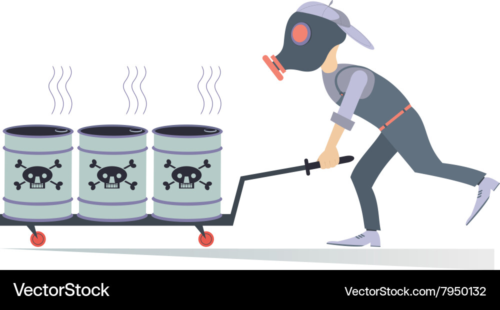 Toxic substance Royalty Free Vector Image - VectorStock