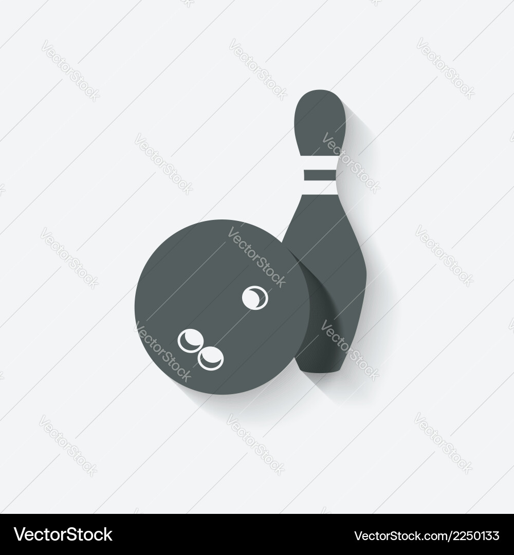 Bowling Ball Icon Royalty Free Vector Image - VectorStock