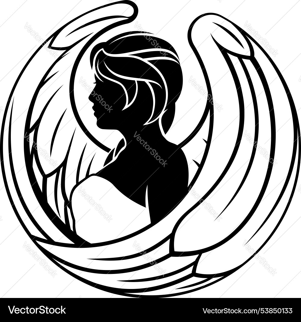 Virgo horoscope zodiac sign Royalty Free Vector Image
