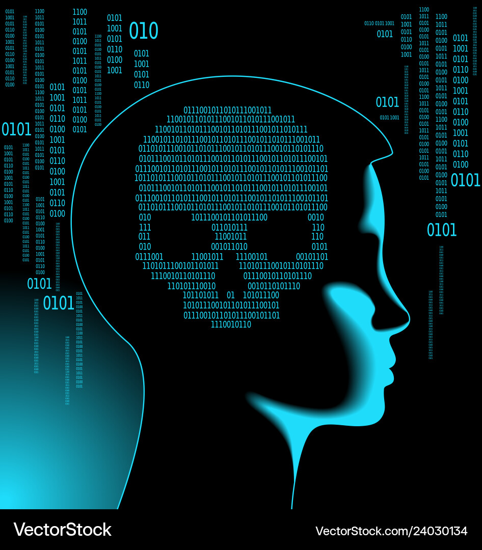 Cyber attack background Royalty Free Vector Image