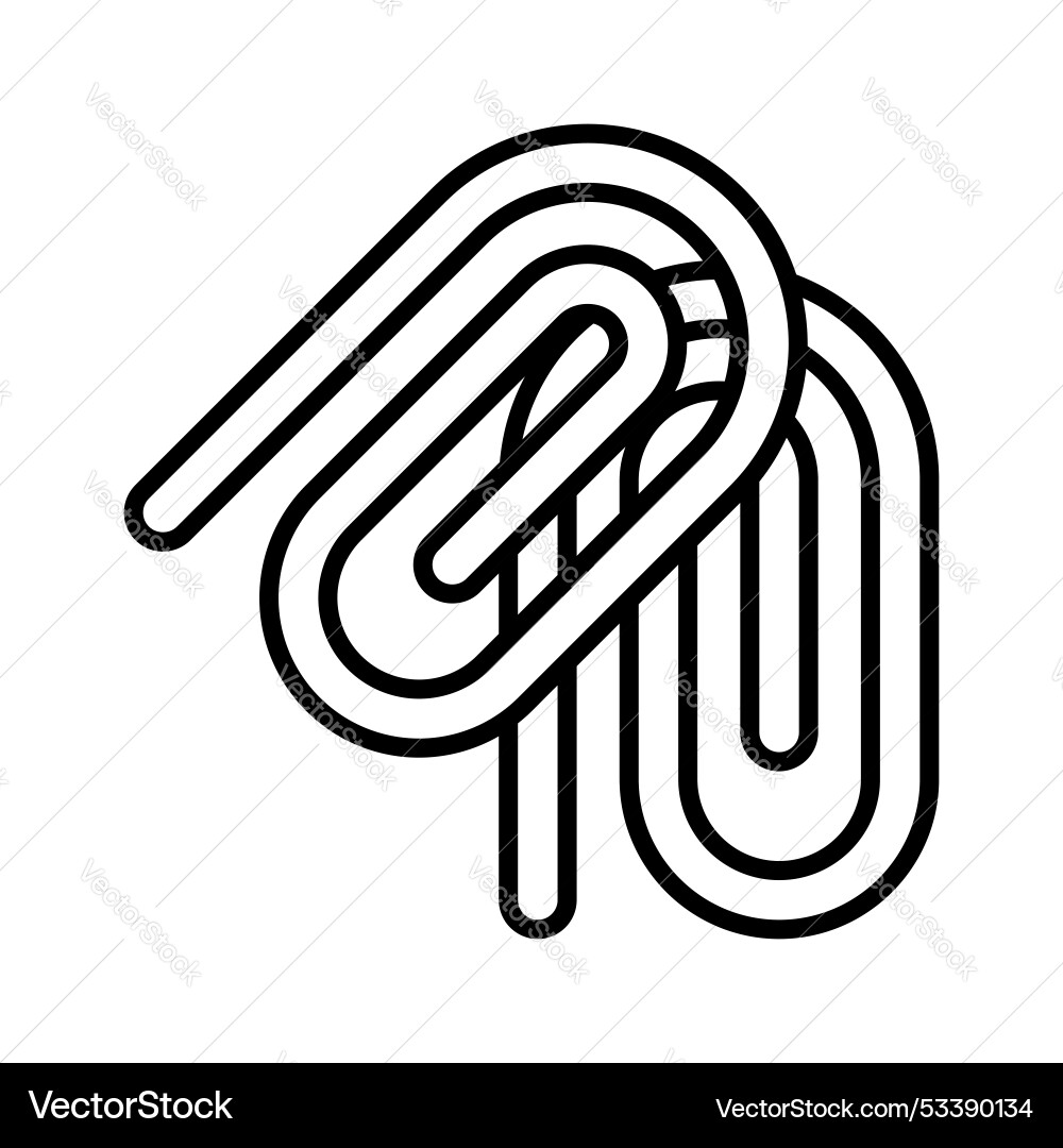 Paper clip Royalty Free Vector Image - VectorStock