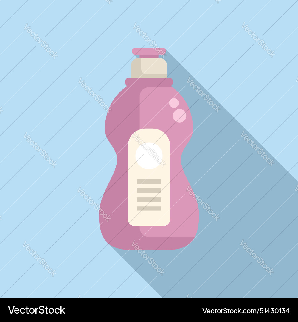 Pink cleaning detergent Royalty Free Vector Image