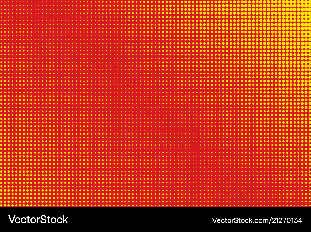 Red halftone circle background Royalty Free Vector Image