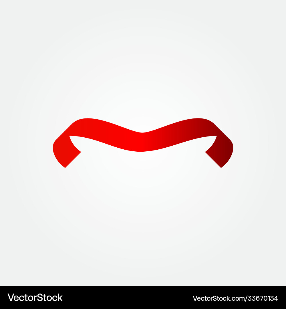 Ribbon template design – Free Vector | VectorStock