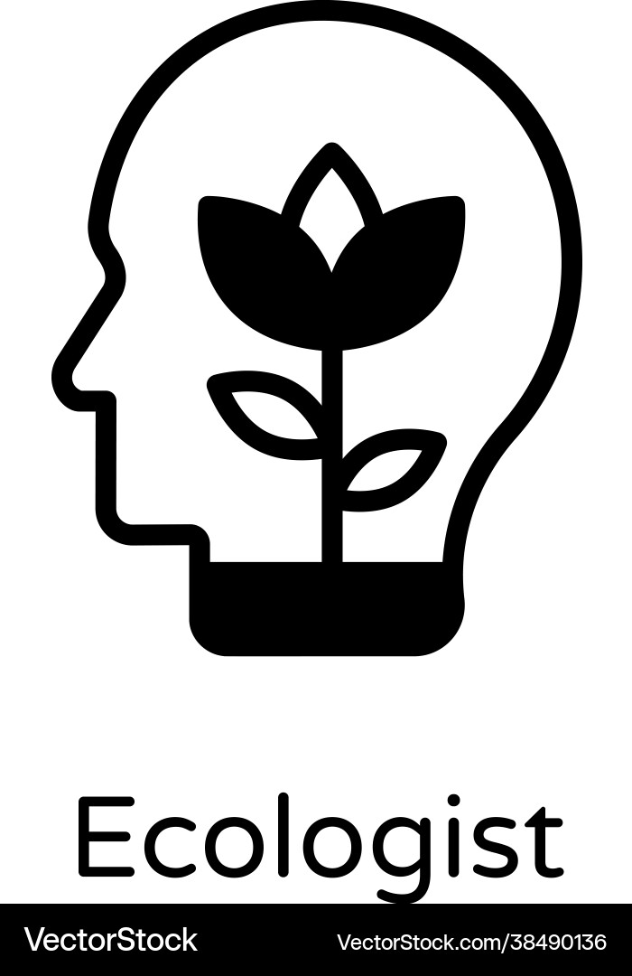 Ecologist Royalty Free Vector Image - VectorStock