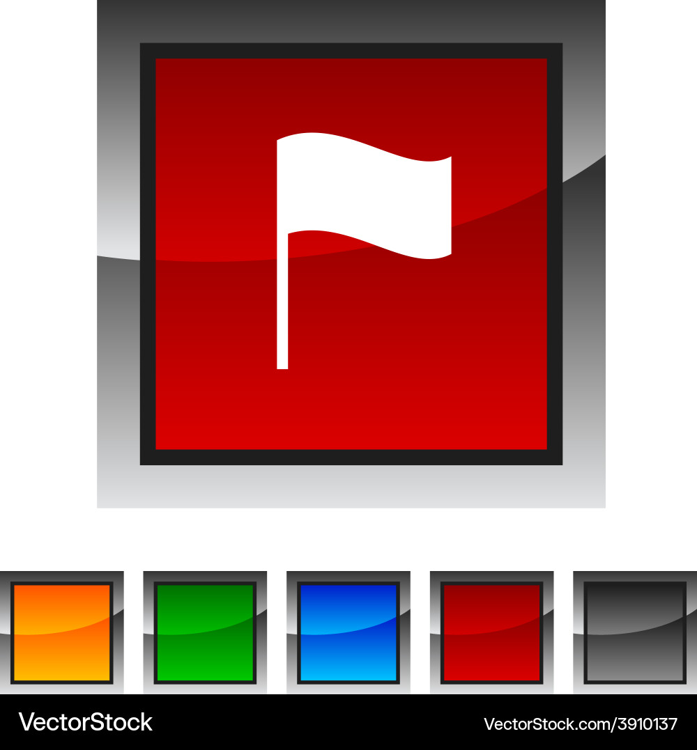 Flag icons Royalty Free Vector Image - VectorStock