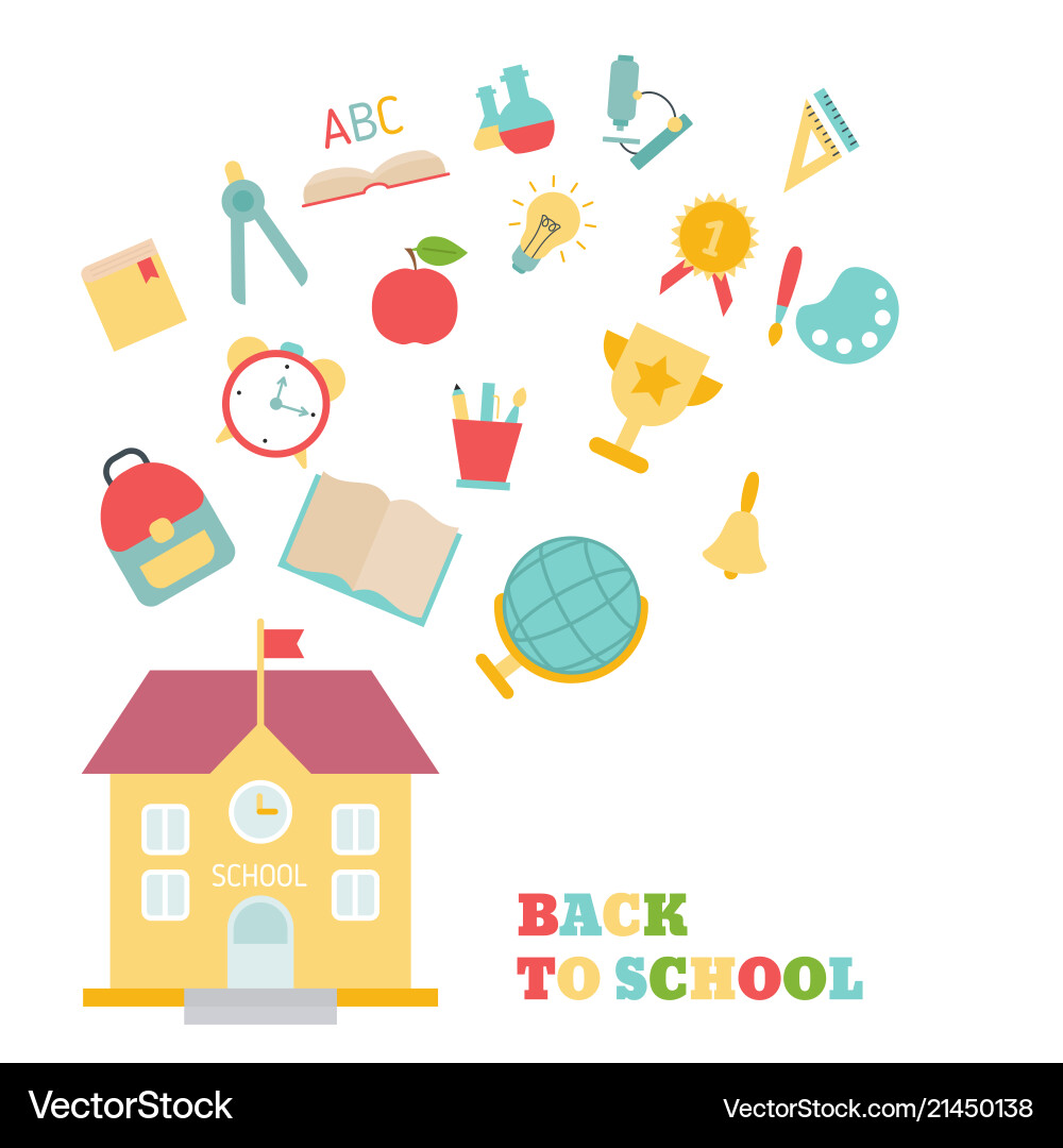 Education design concept Royalty Free Vector Image