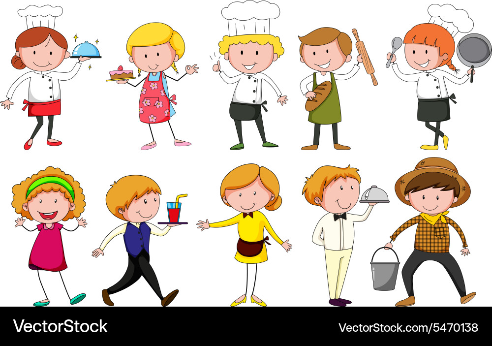 Occupation Royalty Free Vector Image - VectorStock