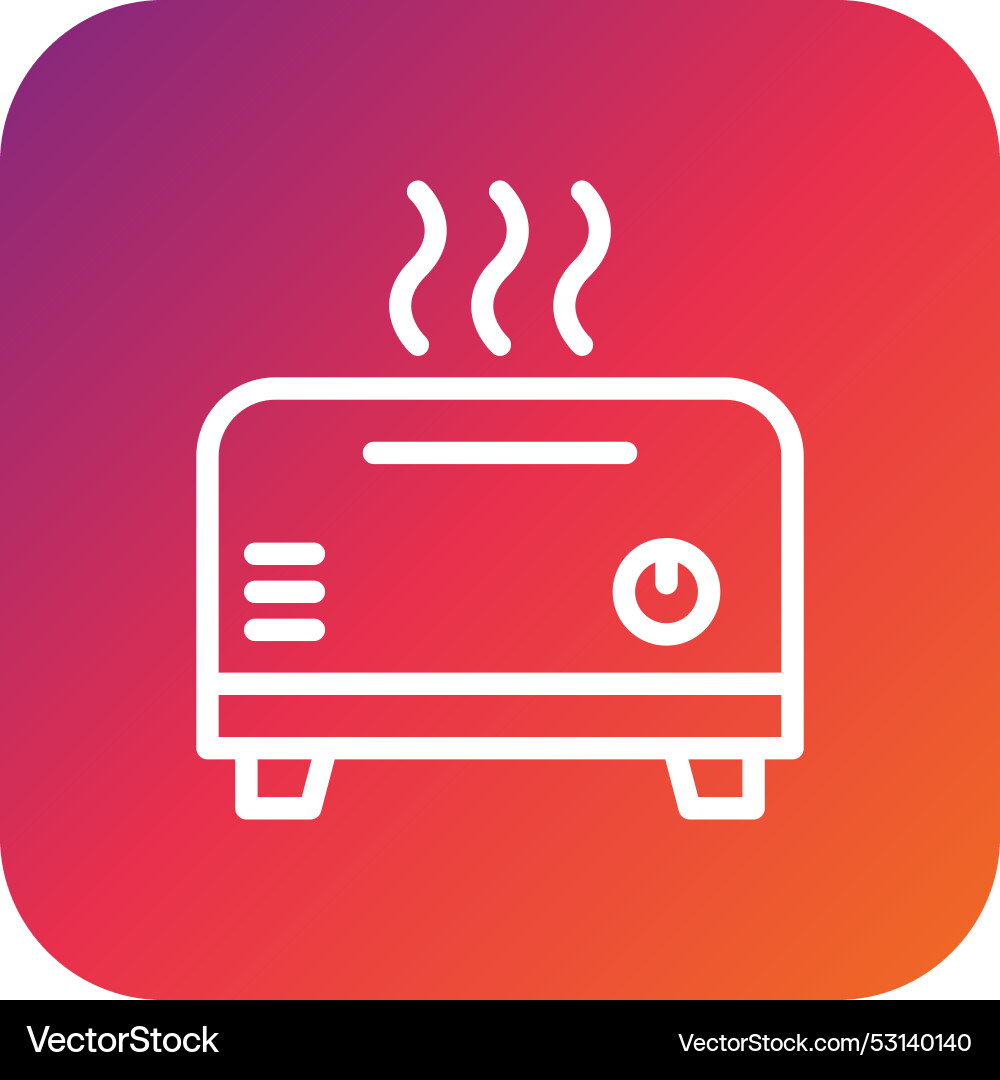 Toaster icon design Royalty Free Vector Image - VectorStock