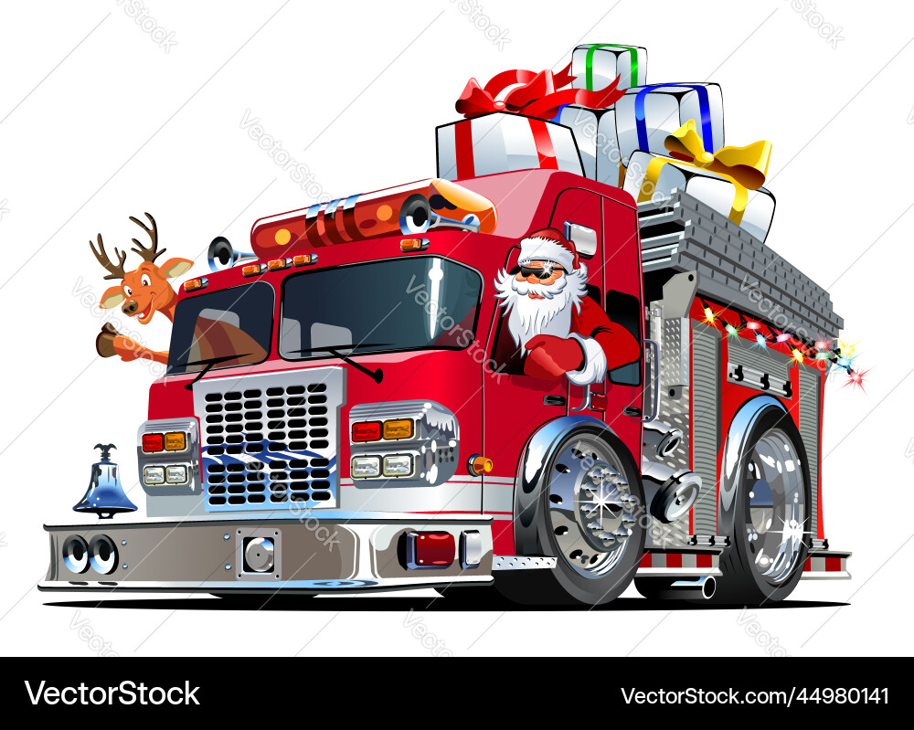 Firefighter Santa Vector Images (over 100)