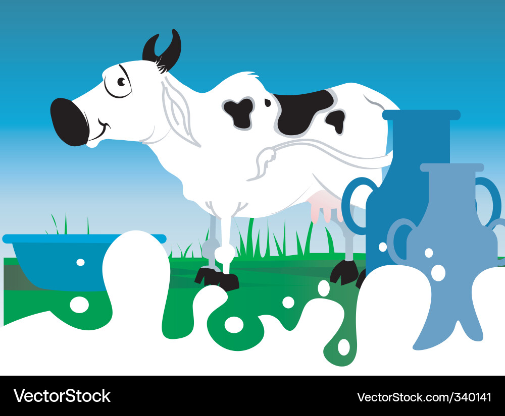 Cow Royalty Free Vector Image - VectorStock