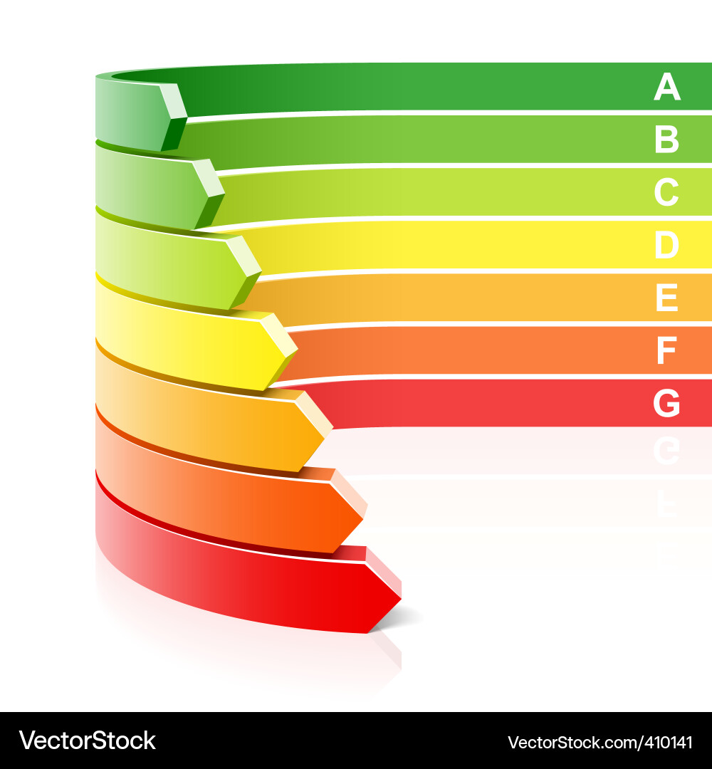 Energy efficiency concept Royalty Free Vector Image