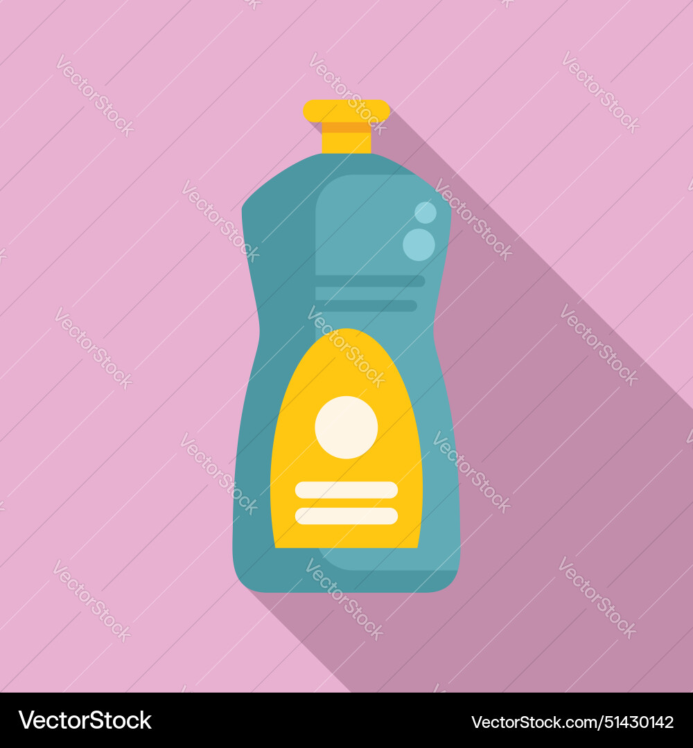 Flat design household cleaner Royalty Free Vector Image