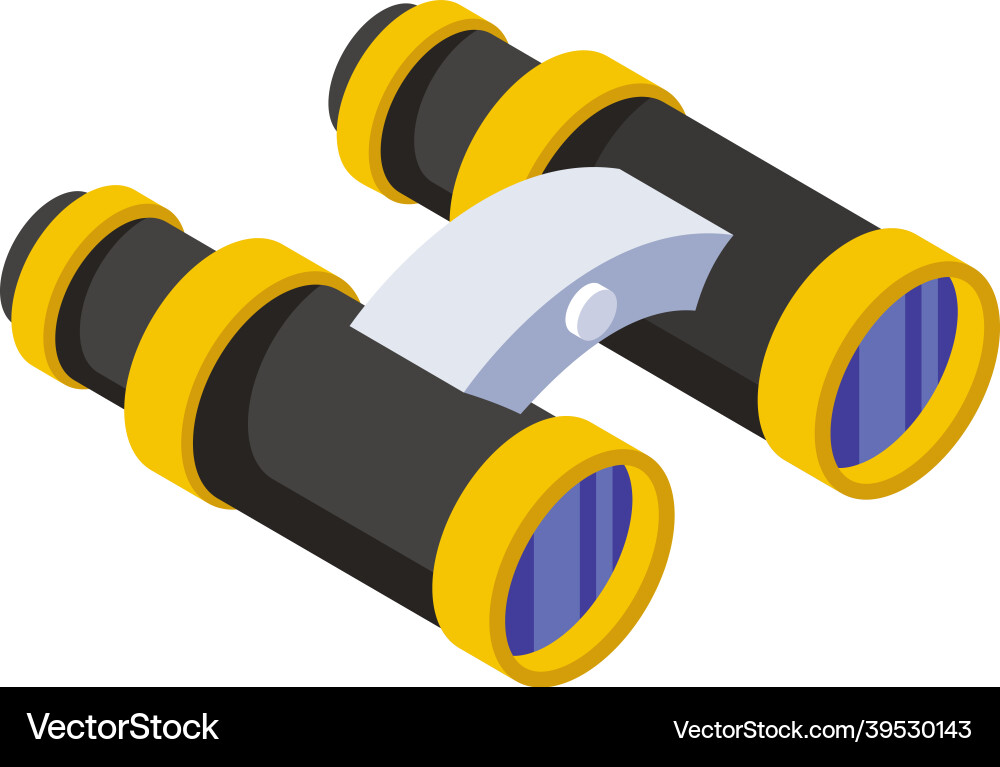 Army binocs Royalty Free Vector Image - VectorStock