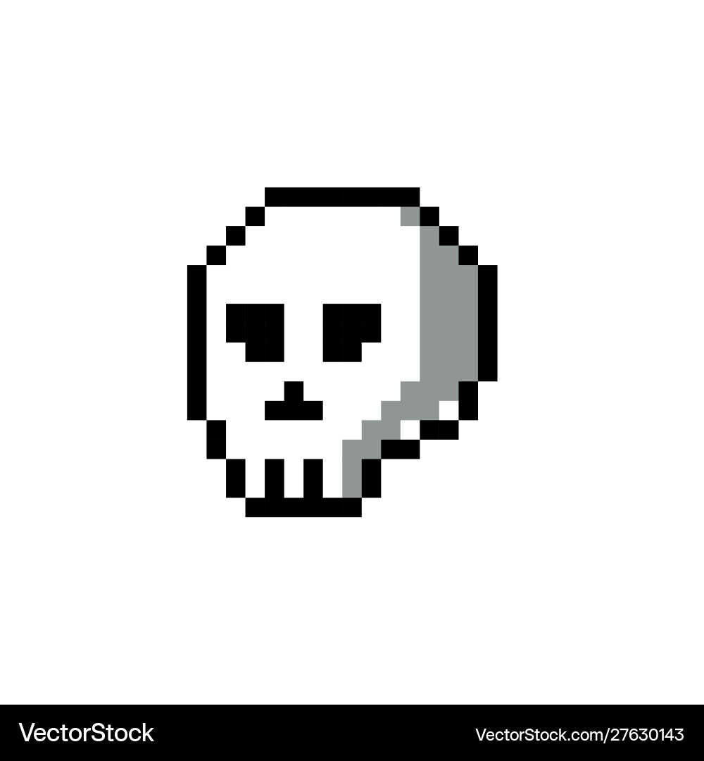 Pixel object art Royalty Free Vector Image - VectorStock