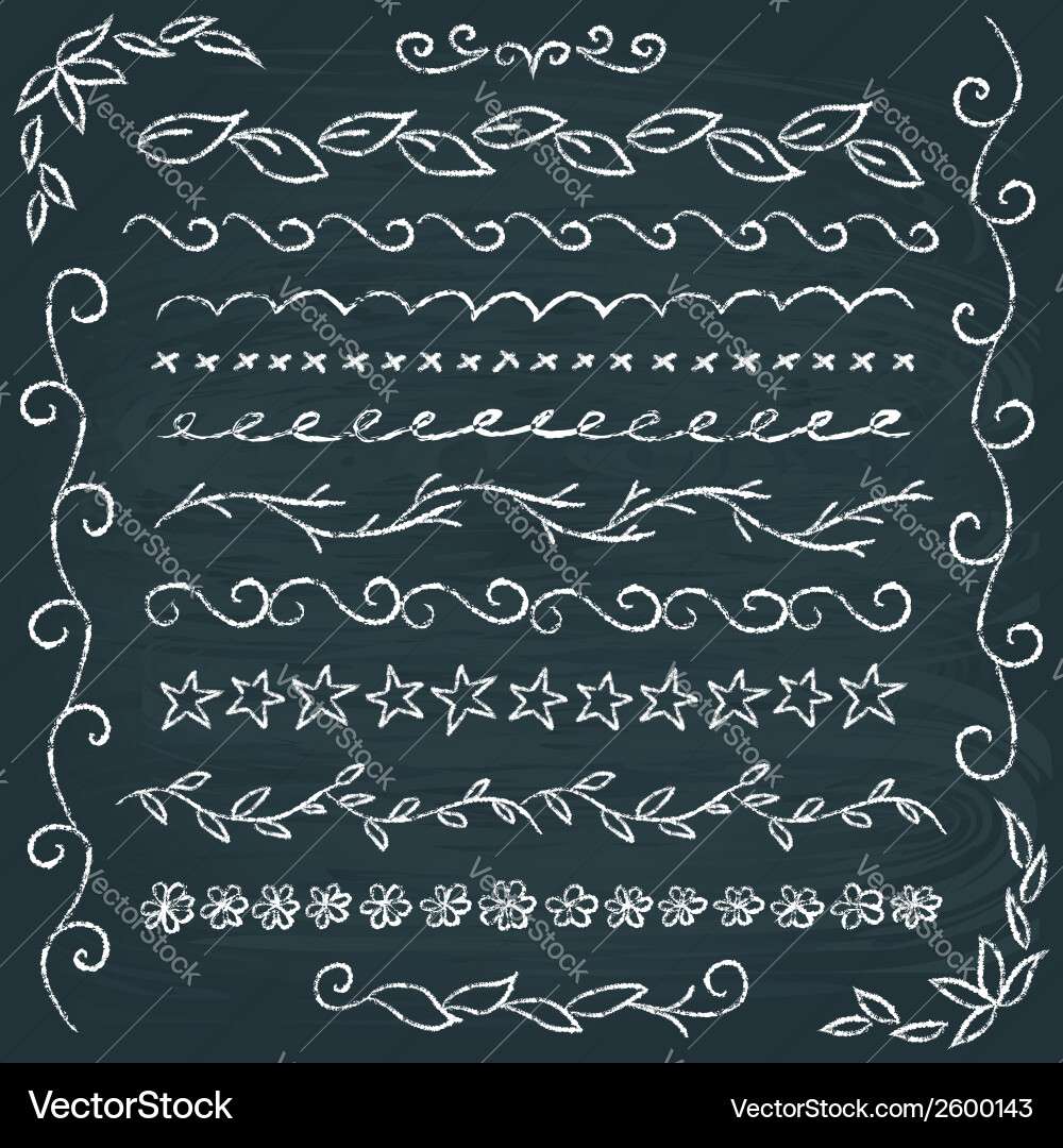 Free Chalkboard Border