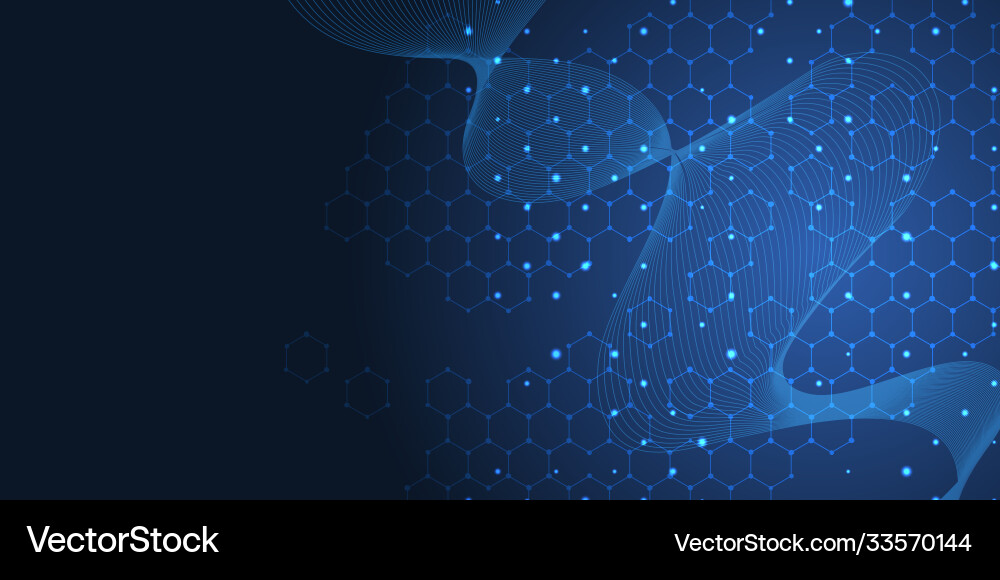 Abstract medical banner design Royalty Free Vector Image