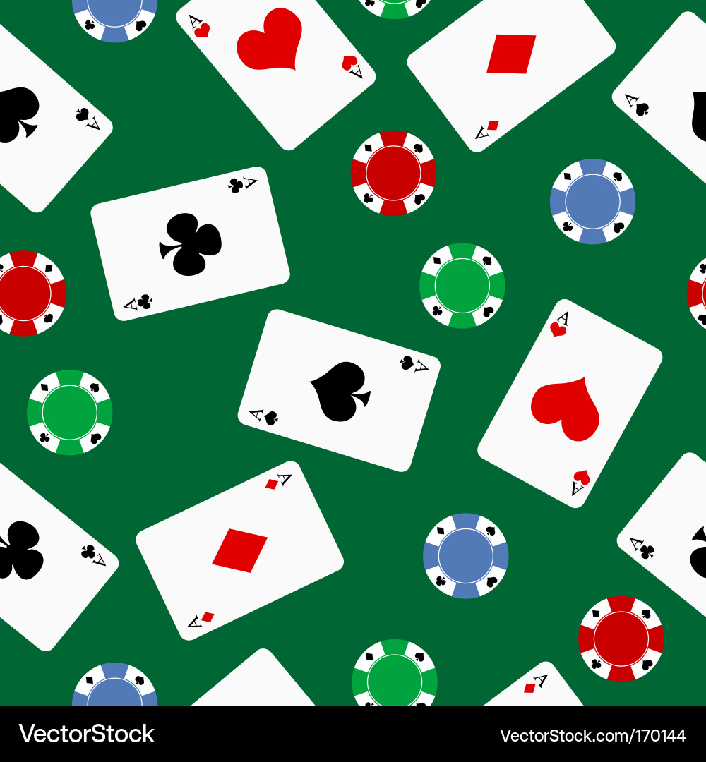 Poker background Royalty Free Vector Image - VectorStock