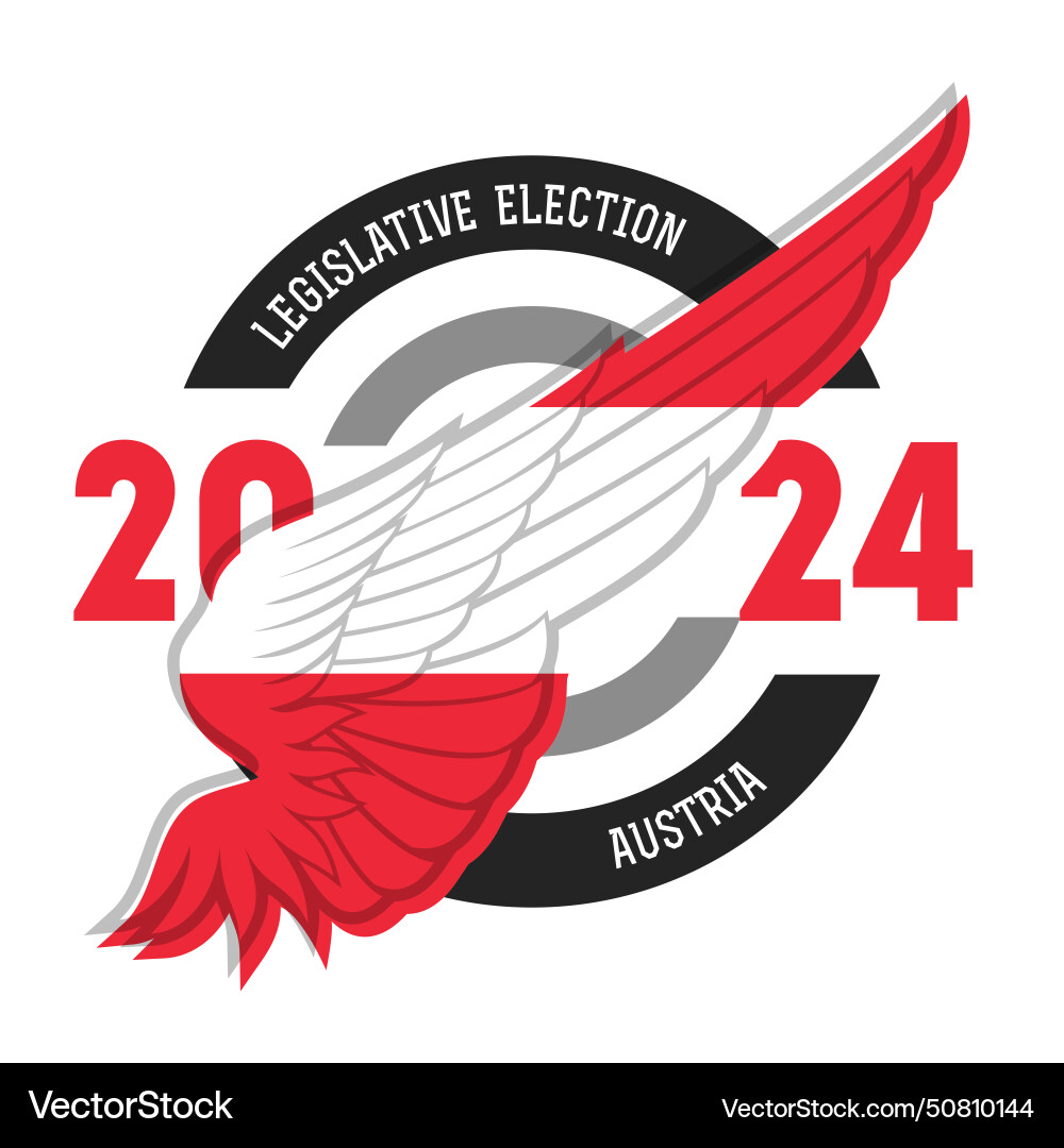 Poster legislative elections will be held Vector Image