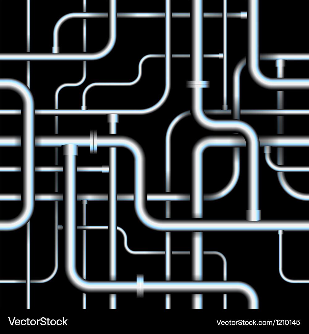 Seamless tubes Royalty Free Vector Image - VectorStock