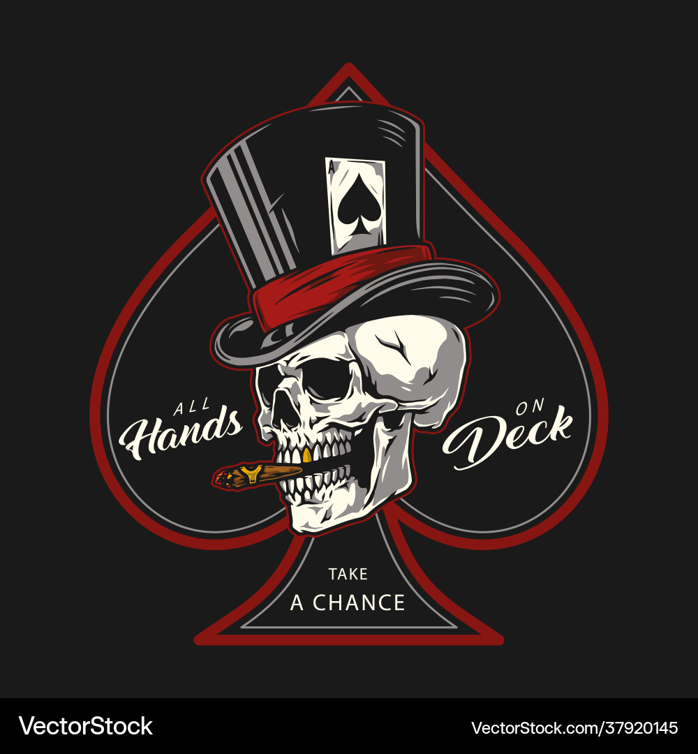 Spade Skull Vector Images (over 370)