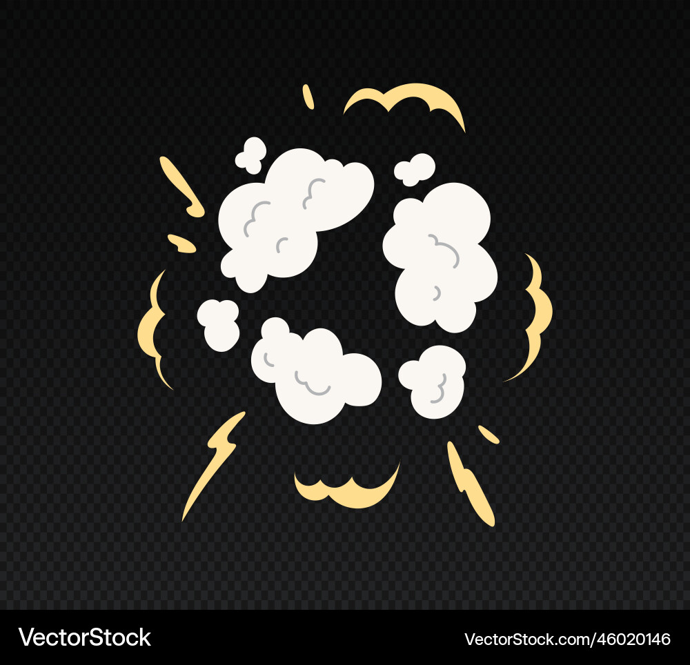Explosive effect concept Royalty Free Vector Image