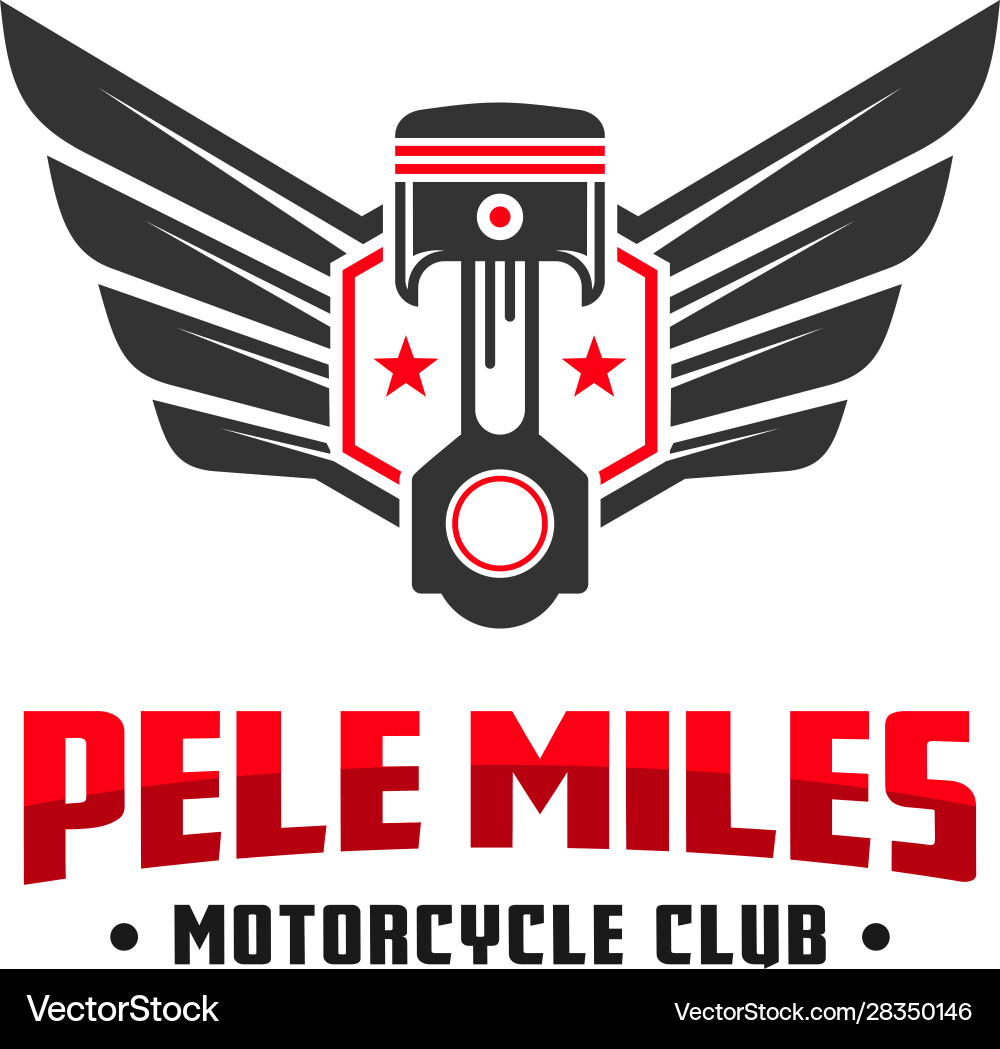 Motorcycle Club Logo - Bold & Iconic – Royalty-Free Vector | VectorStock