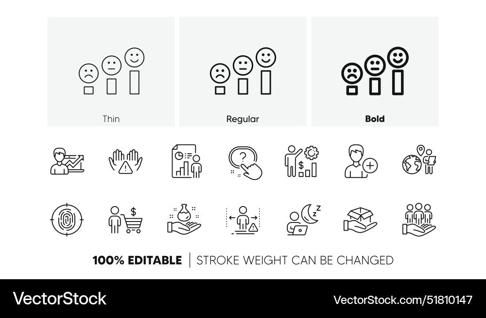 Customer satisfaction business report and add Vector Image