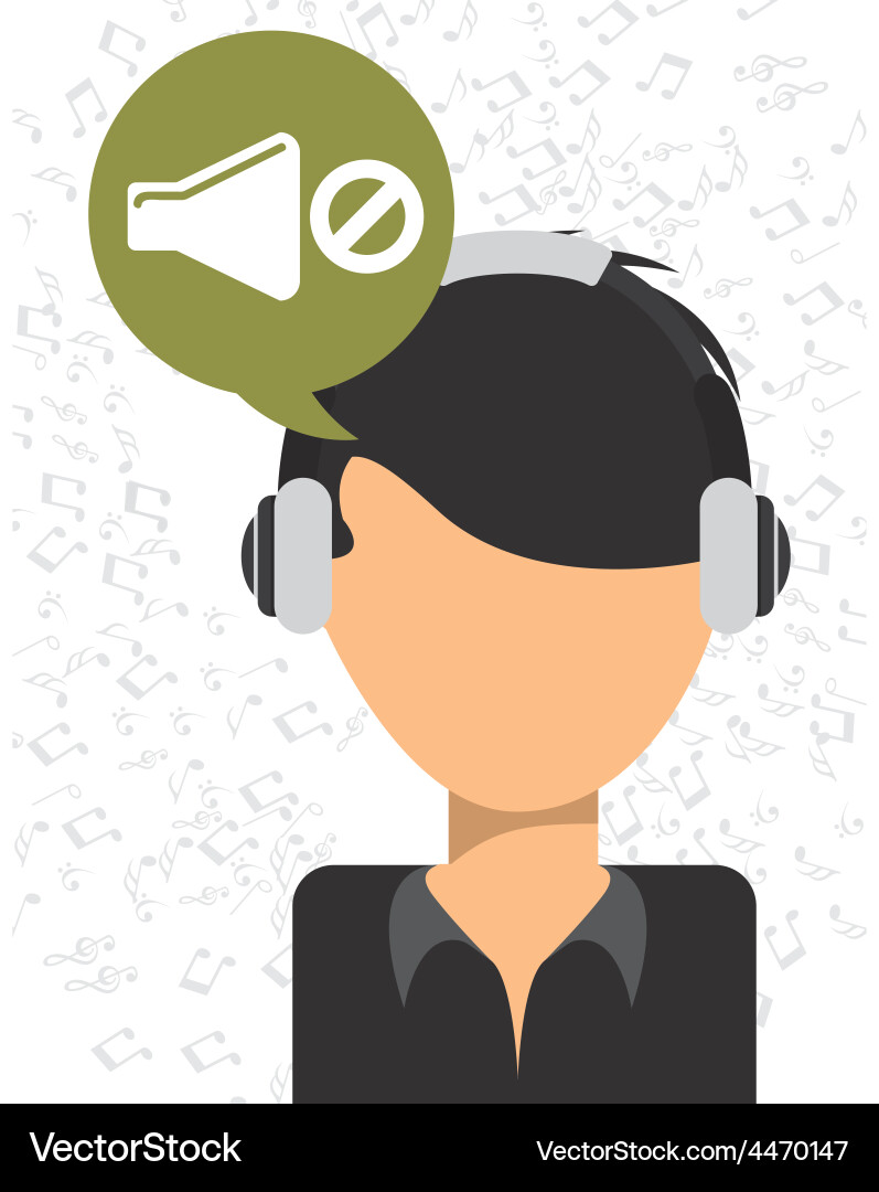 Music icon Royalty Free Vector Image - VectorStock